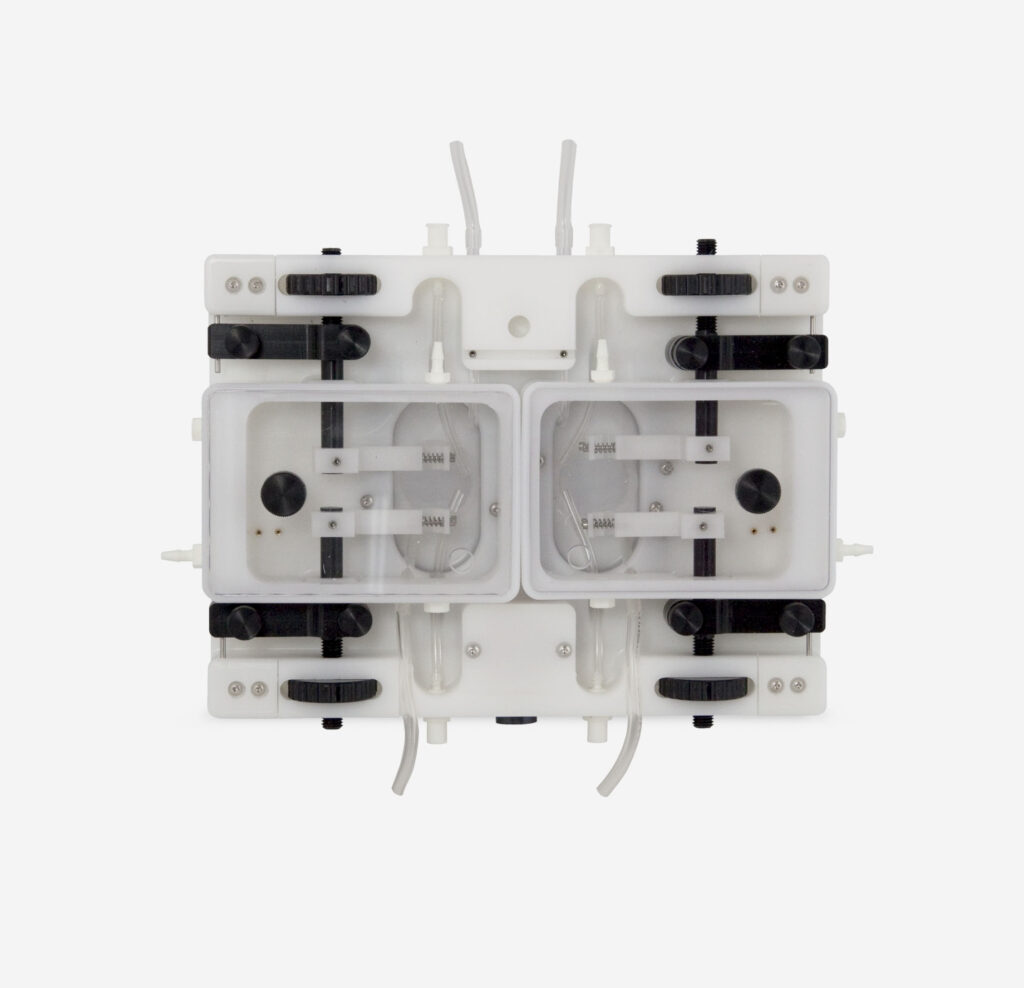 Self Heated Dual Vessel Chamber Pkg - Living Systems Instrumentation